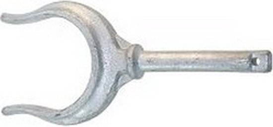 Roeidol van casted steel - 57 mm - Pen 14 mm | bol