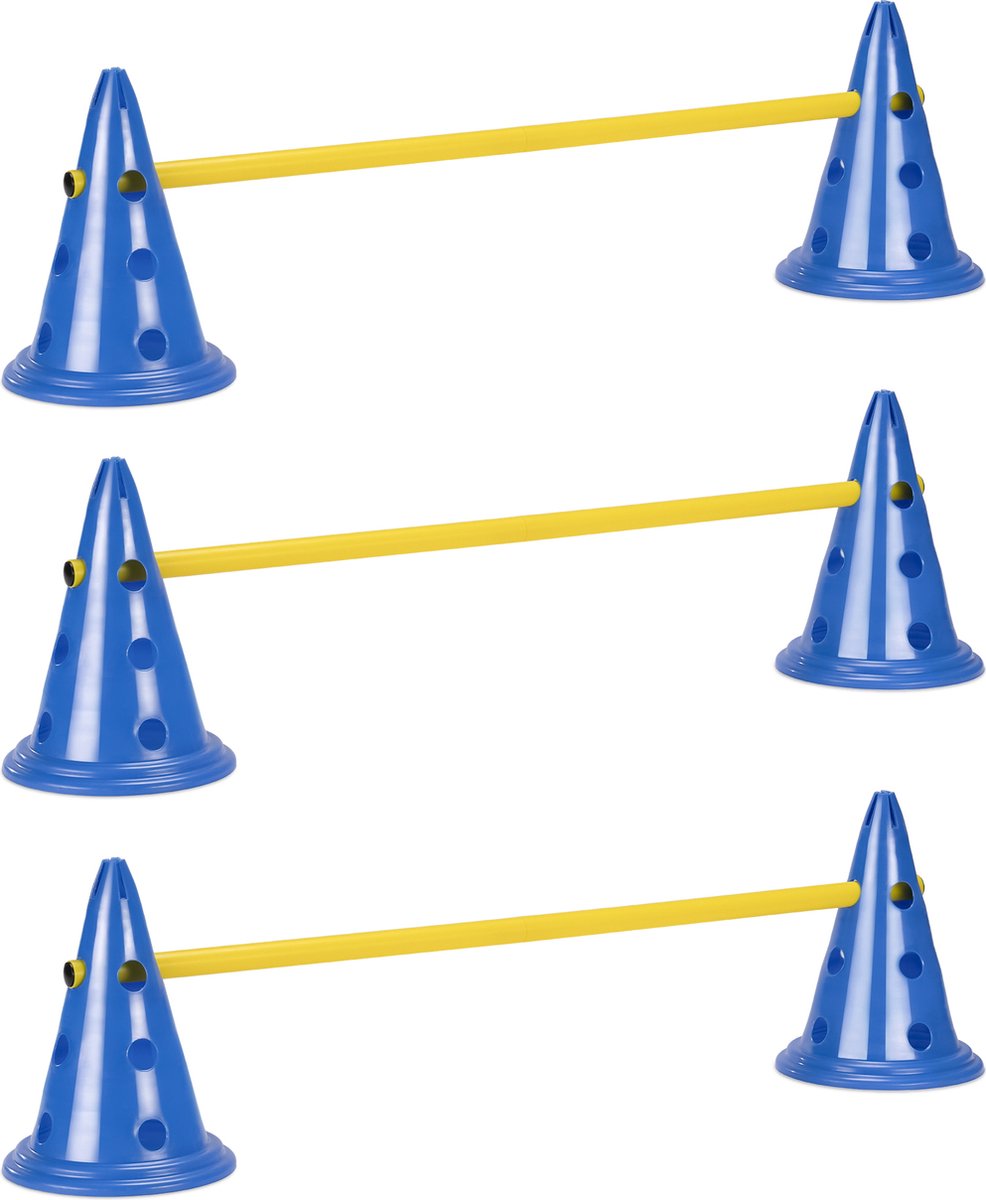 Navaris agility voor de hond - Set van pionnen en stokken voor ...