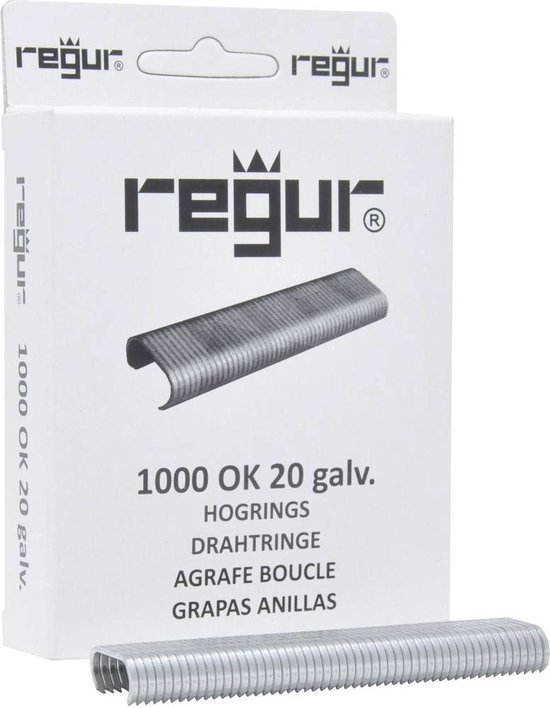 Regur Regur OK 20 oogklemmen gegalvaniseerd 1000 stuk(s) 60714 Afm. (l ...