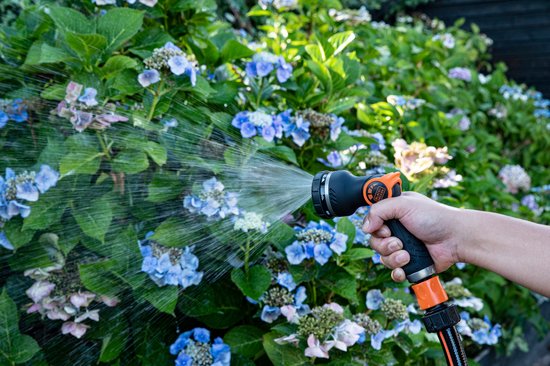 BLACK+DECKER Sproeikop - 8 Standen - Universeel - Zwart/ Oranje | bol