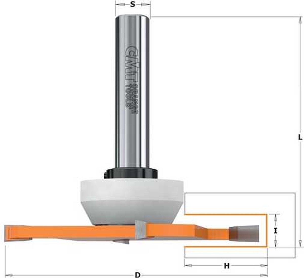 CMT - Fraise à disque avec porte-fraise, HW - Fraise - Matériel ...