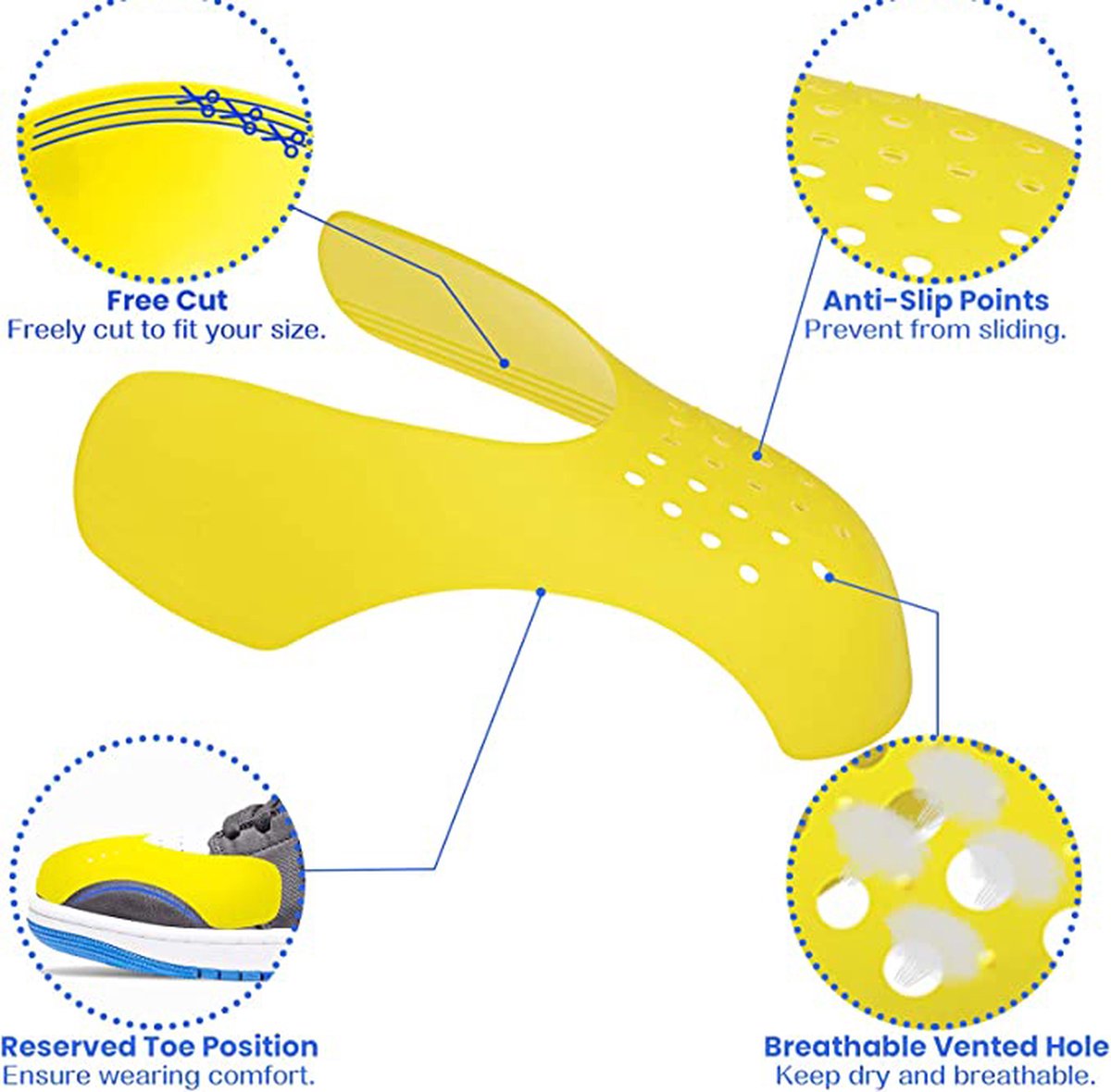 Sneaker Protector - Anti Crease - Anti Kreukel - Anti kreuk - Schoen ...