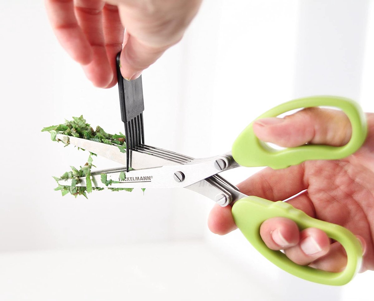 Kruidenschaar, knipschaar met messen van roestvrij staal ...