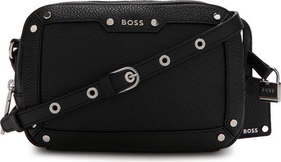 Hugo Boss BOSS Dames Crossbody tas Leer - Zwart | bol.com