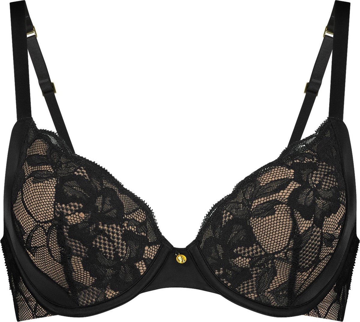 SAPPH - Bellona Voorgevormde BH - maat 70B - Zwart - Met beugel - Dames | bol.com