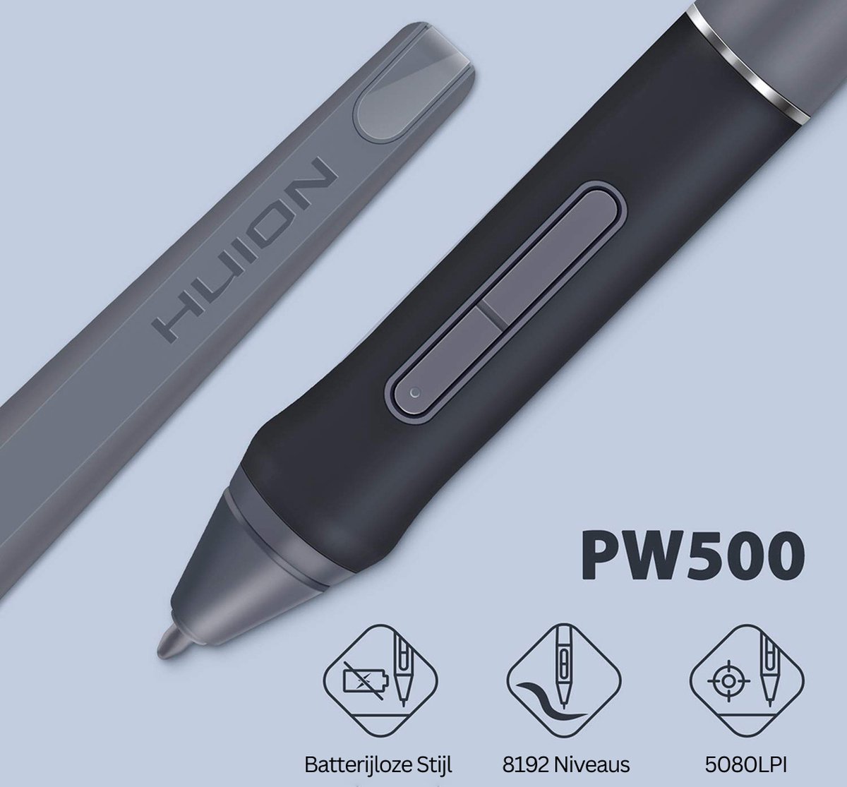 Huion HS611 Tekentablet – Grafische Tablet Met Ergonomische Pen ...