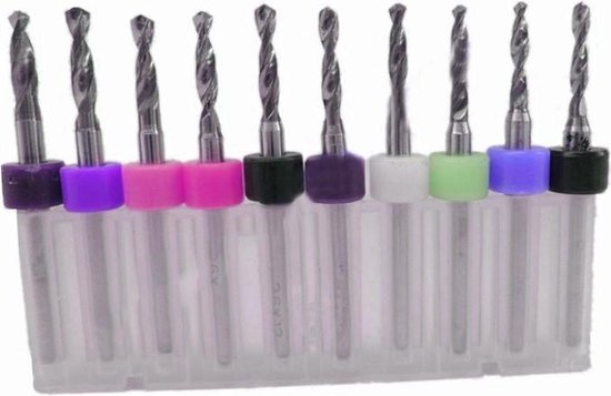 Micro boortjes set in doosje (2.1-3.0 mm) | bol.com