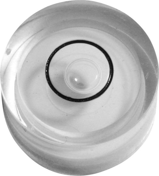 Mini ronde waterpas wit, maat 3 | bol.com