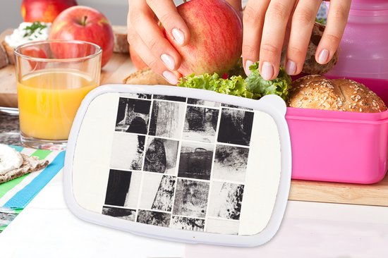 Mozaïek - Abstract - Zwart - Wit | bol.com