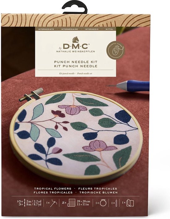Punchpakket Tropical Flowers - DMC | bol