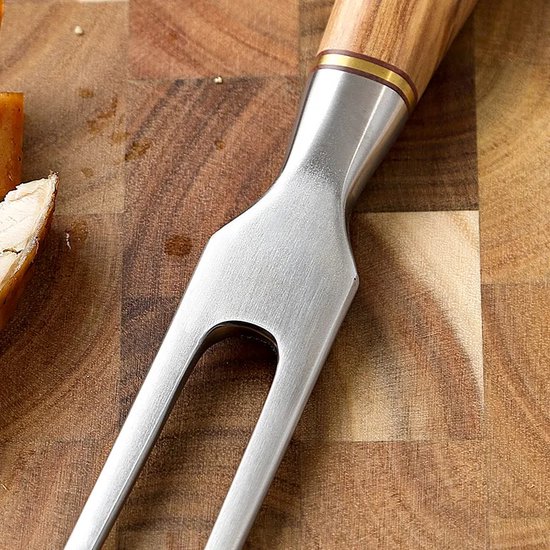 Vleesvork van de Xinzuo B37 Damascus Series | bol