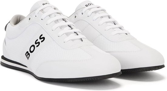 BOSS Rusham Lowp MXME Schoen - White - Heren - EU 42 | bol.com