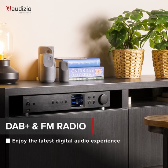 DAB tuner - Audizio Adria - DAB radio met Bluetooth, internetradio en Spotify Connect... | bol