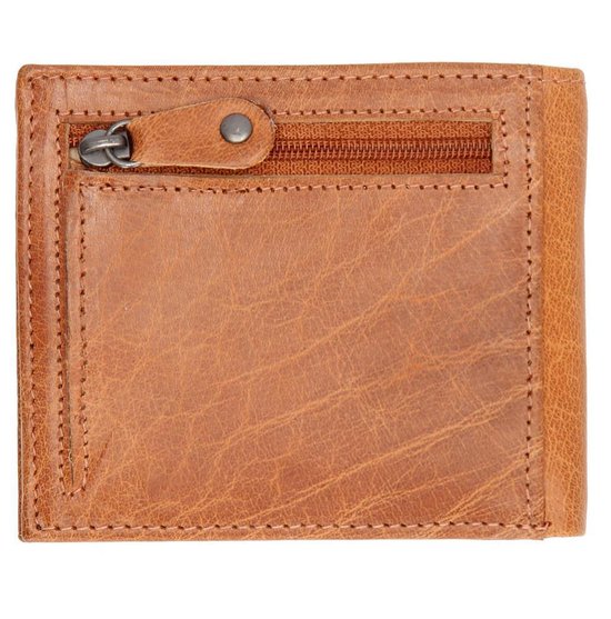 Old West San Antonio Leren Billfold - Cognac | bol