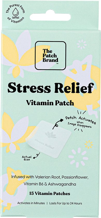 The Patch Brand Stress Relief (15 pleisters)' | bol