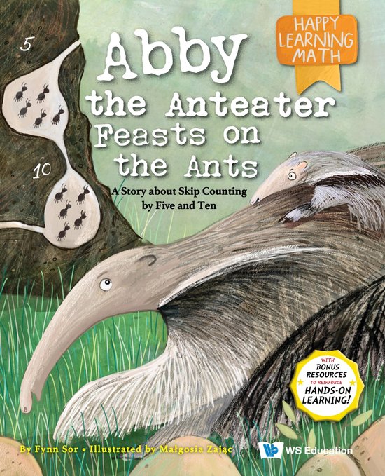 Happy Learning Math Series 6 - Abby the Anteater Feasts on the Ants ...