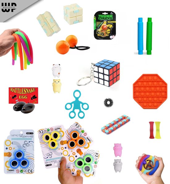 Wonderprice - Fidget Toys Pakket - 25 Stuks - Super Mystery Pakket ...