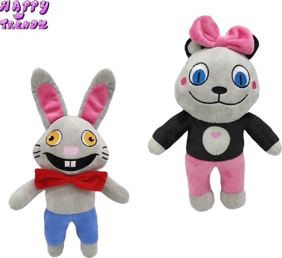 Happy Trendz® Mr. Hopps' Playhouse knuffels Mr Hopp & Miss Bo ...