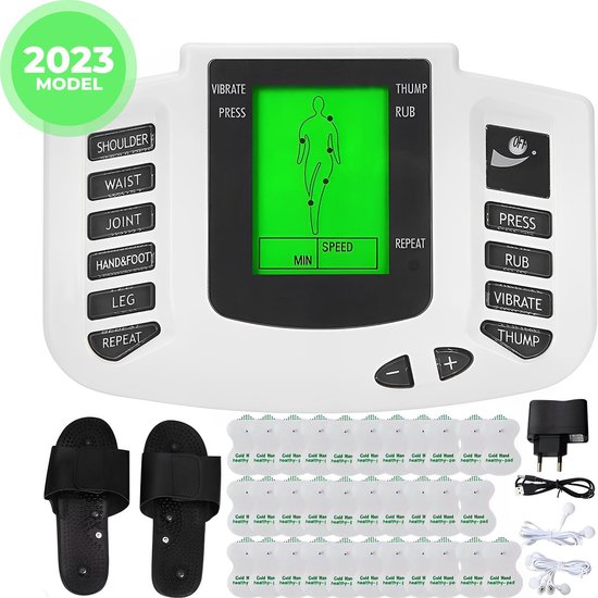 YE PRO Intens Tens Apparaat - Elektrodentherapie - Elektroden Tens ...