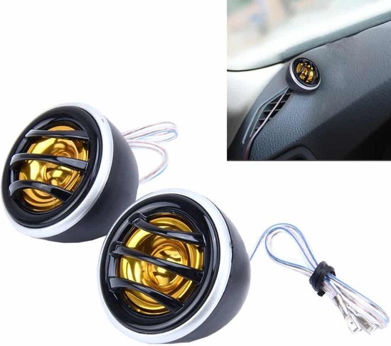 2 STKS 3.5KHZ-22KHZ Mini piezo elektrische tweeters voor auto's | bol.com