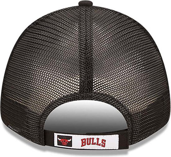 Chicago Bulls Home Field Black 9FORTY A-Frame Trucker Cap | bol