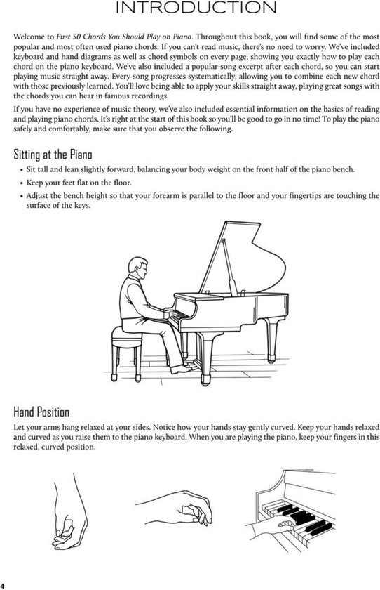 First 50 Chords You Should Play on Piano - Basic Chords and Songs | bol