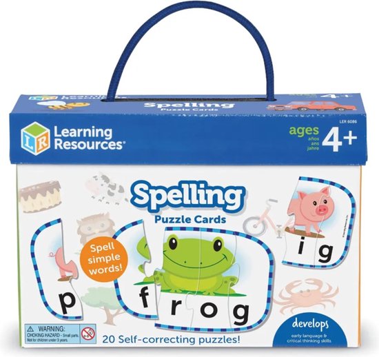 Puzzel kaarten - Spelling (Engels) / Spelling (EN) | Games | bol
