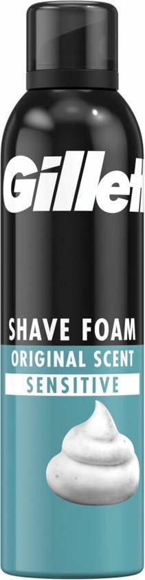 Gillette Basic Scheerschuim - Voor De Gevoelige Huid - 6 x 300 ml ...