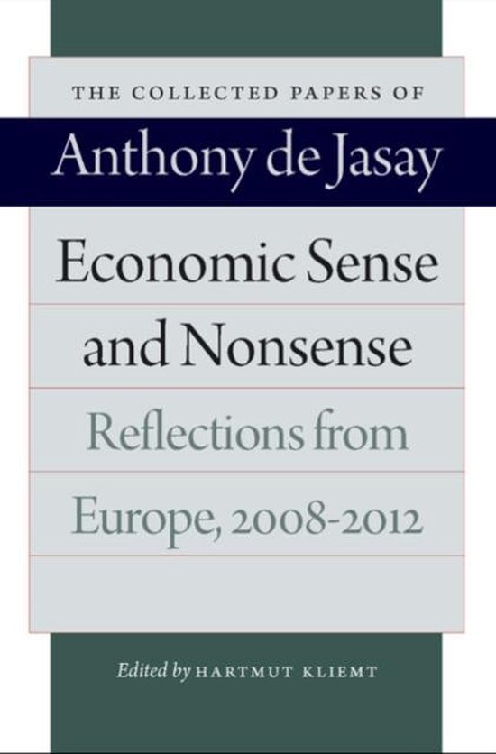 Economic Sense & Nonsense | 9780865978799 | Anthony Jasay | Boeken ...