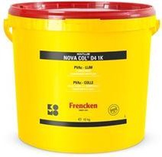 Frencken Houtlijm watervast novacol D4 10kg | bol