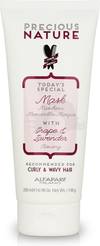Alfaparf Precious Nature Curly / Wavy Hair Mask 200ml | bol.com