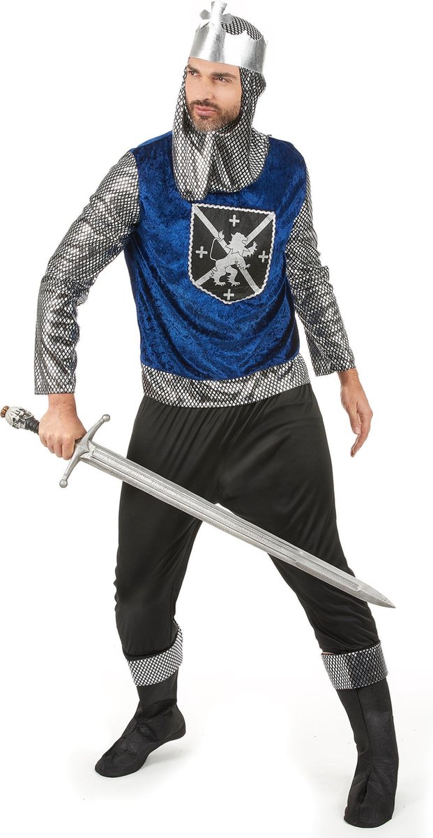 LUCIDA - Middeleeuws leeuwen ridder kostuum voor mannen - L | bol.com