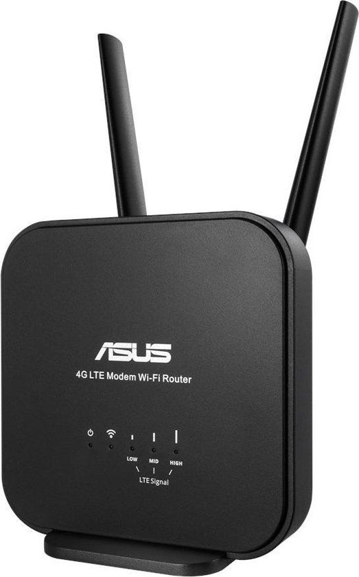 Wireless Router Asus 4G-N12-B1 4G LTE WiFi 300 Mbps Zwart | bol.com