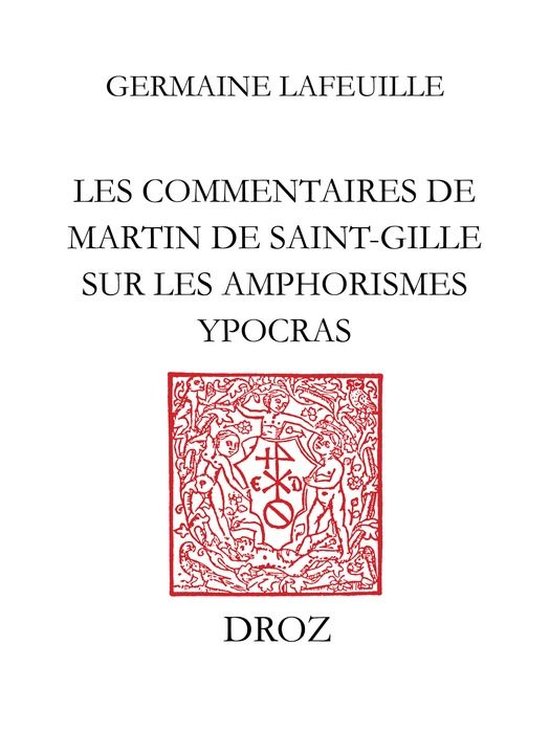 Travaux d'Humanisme et Renaissance - Les Commentaires de Martin de ...