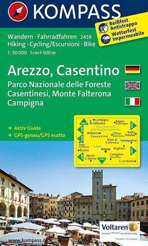 Kompass WK 2459 Arezzo, Casentino | bol.com