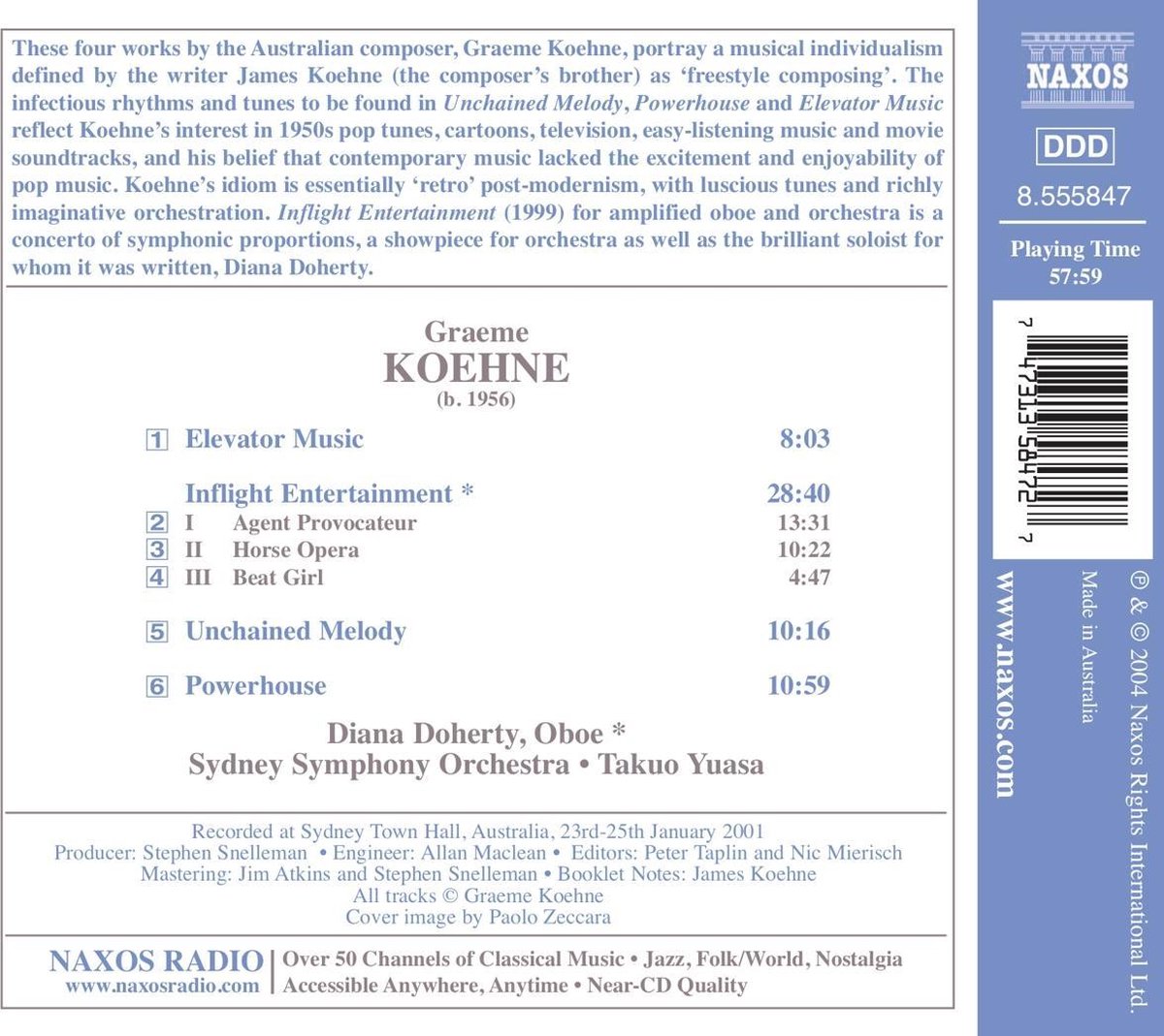 Inflight Entertainment, Takuo Yuasa | CD (album) | Muziek | bol.com