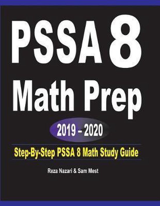 PSSA 8 Math Prep 2019 - 2020, Reza Nazari | 9781646120376 | Boeken ...