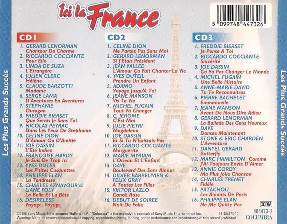 Ici La France, Various | CD (album) | Muziek | bol.com