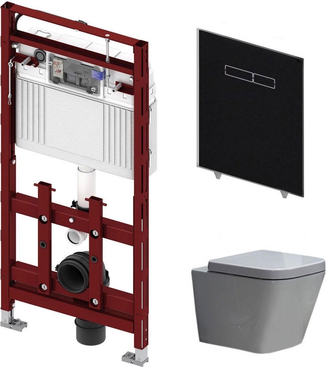 Tece 200 Toiletset - WC encastrable WC suspendu Alexandria Rimfree ...