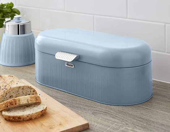 Retro broodbak 10 liter - Blauw - Swan SWKA1014BLN | bol