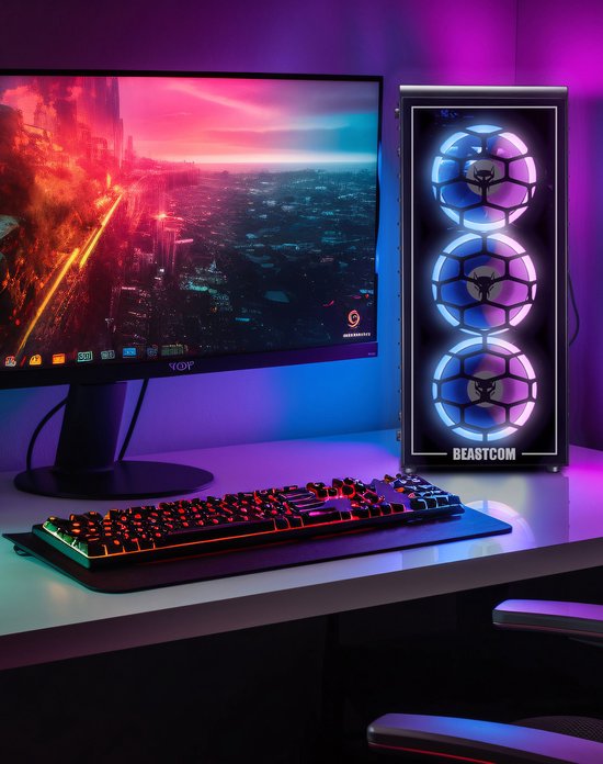 BEASTCOM Q5 | Pro Gaming PC | AMD Ryzen 9 5900X 12X 4.80GHz 24 Threads ...