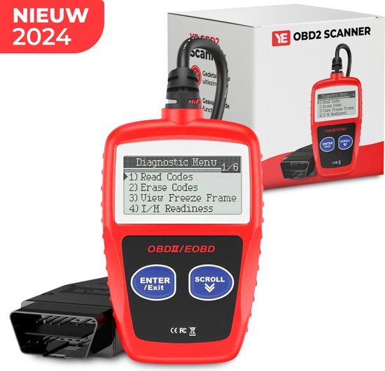 OBD Scanner - OBD2 - Auto uitlezen - Storing Verwijderen - NL Taal ...