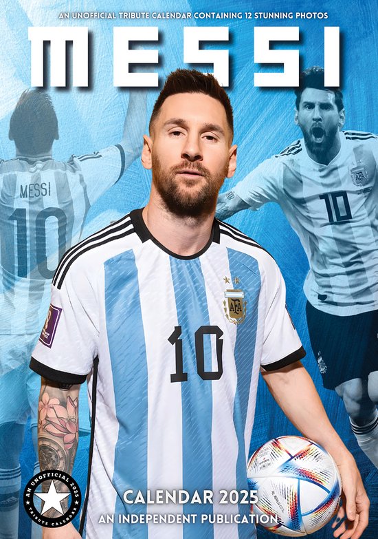 Lionel Messi Kalender 2025 A3 | bol