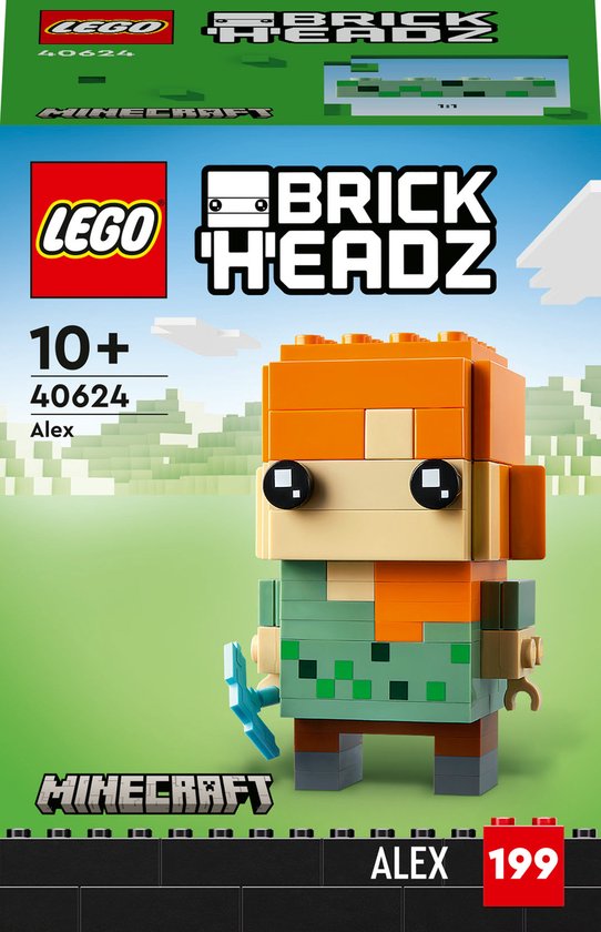 LEGO Minecraft Brickheadz - Alex - 40624 | bol