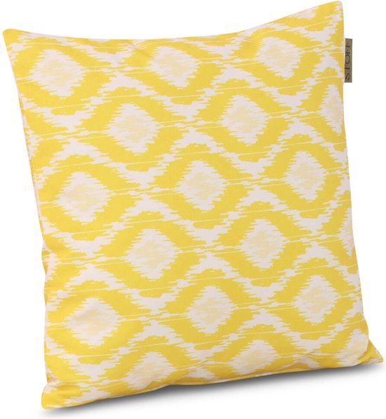 Stoff Suki sierkussen 45 x 45 cm | Geel | Afritsbaar | Inclusief ...