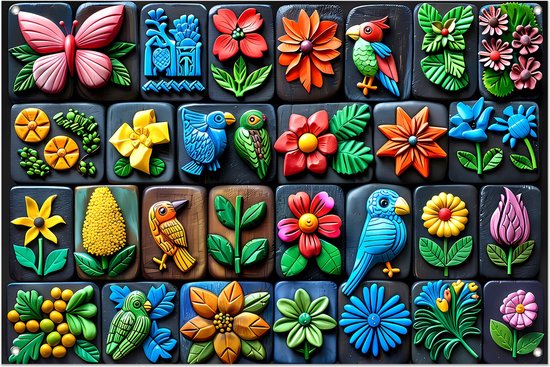 Natuur posters - Onderwerp poster - Tuinposter Bloemen - Wanddecoratie ...