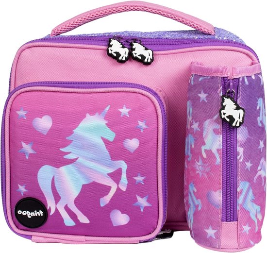 Square Lunch Bag - Insulated Lunch Bag by Fringoo | bol