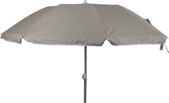 Bo-Camp - Parasol - Compact - 3-Delig - Ø 160 cm - Sand | bol