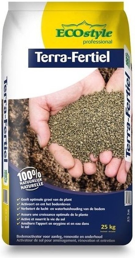 ECOstyle Terra-Fertiel - Bodemactivator met micro-organismen - 25KG | bol