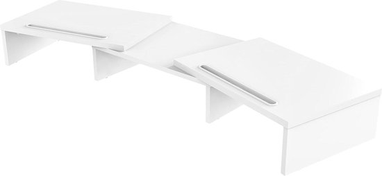 Laptop Verhoger Houten Monitorstandaard Draaibaar Verstelbaar Printer ...